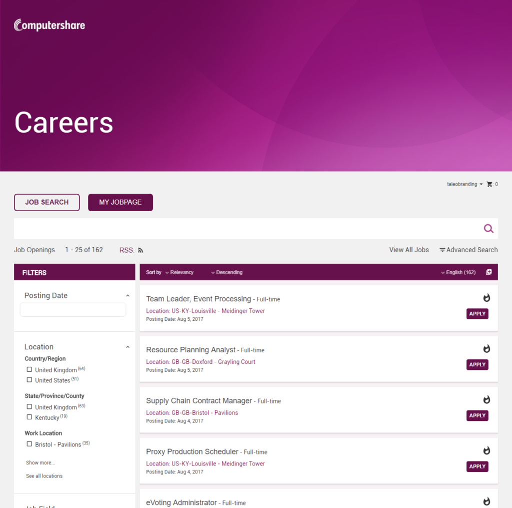 Taleo Branding now includes Onboarding - Waterwheel Creative